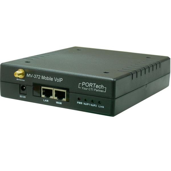 Portech MV-372:2 channel VoIP GSM Gateway - RedCetus