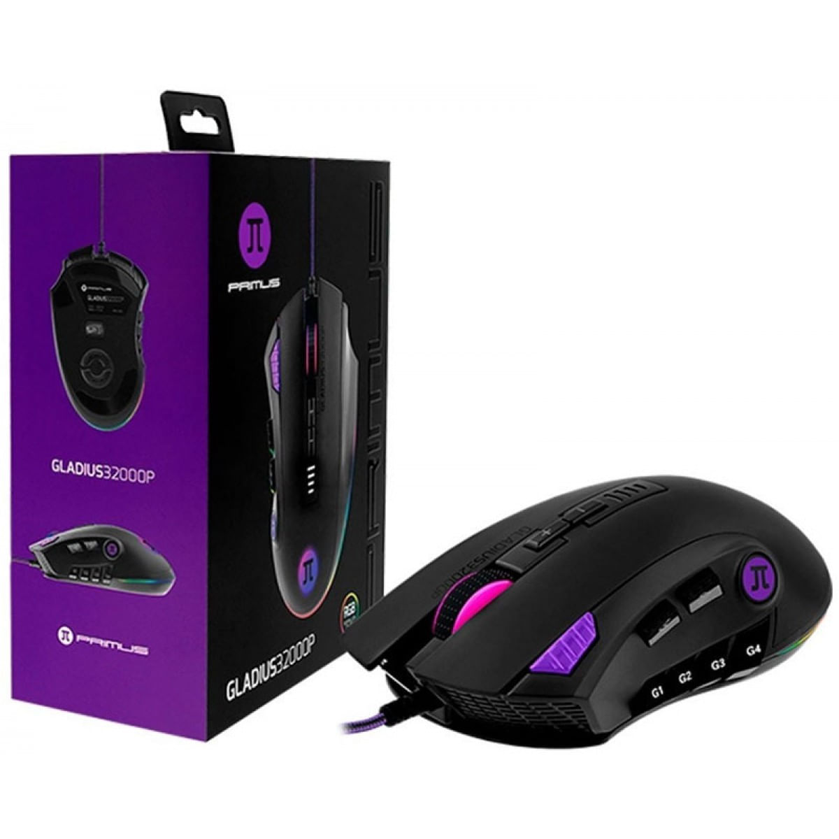 Primus Mouse Gaming PMO-302 - RedCetus
