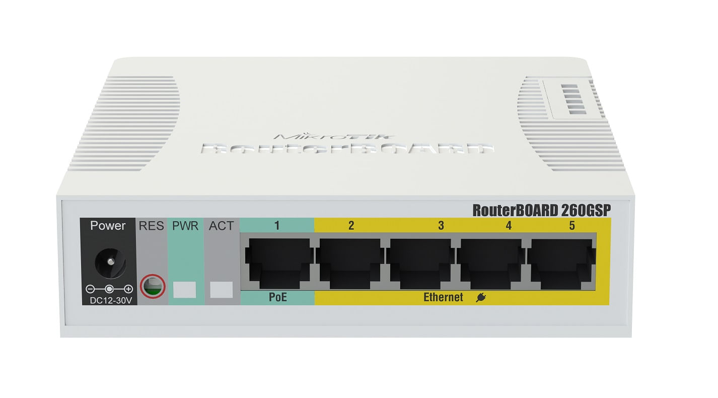 Mikrotik RB260GSP Switch - RedCetus