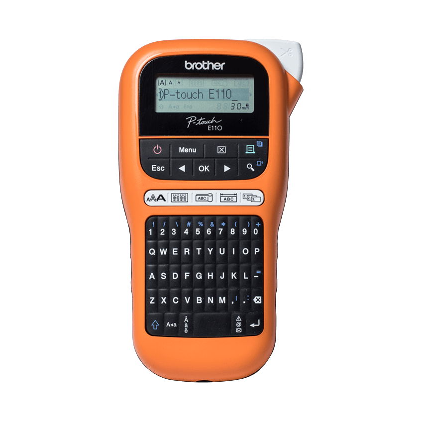 Brother PT-E110VP Rotuladora Industrial Portátil con maletín de ...