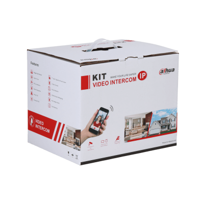 Dahua KTP02 Kit videoportero IP a la calle y monitor interior - RedCetus