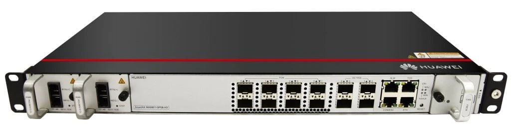 Huawei MA5801-GP08 OLT compacta 8 puertos GPON - RedCetus